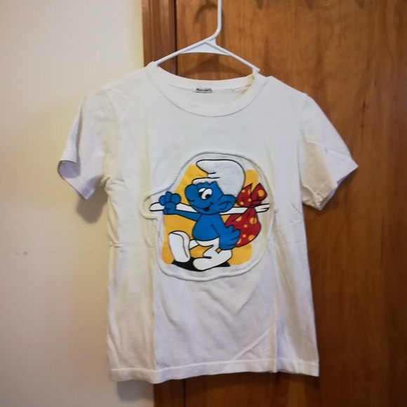 Tops | Smurf Tshirt | Poshmark